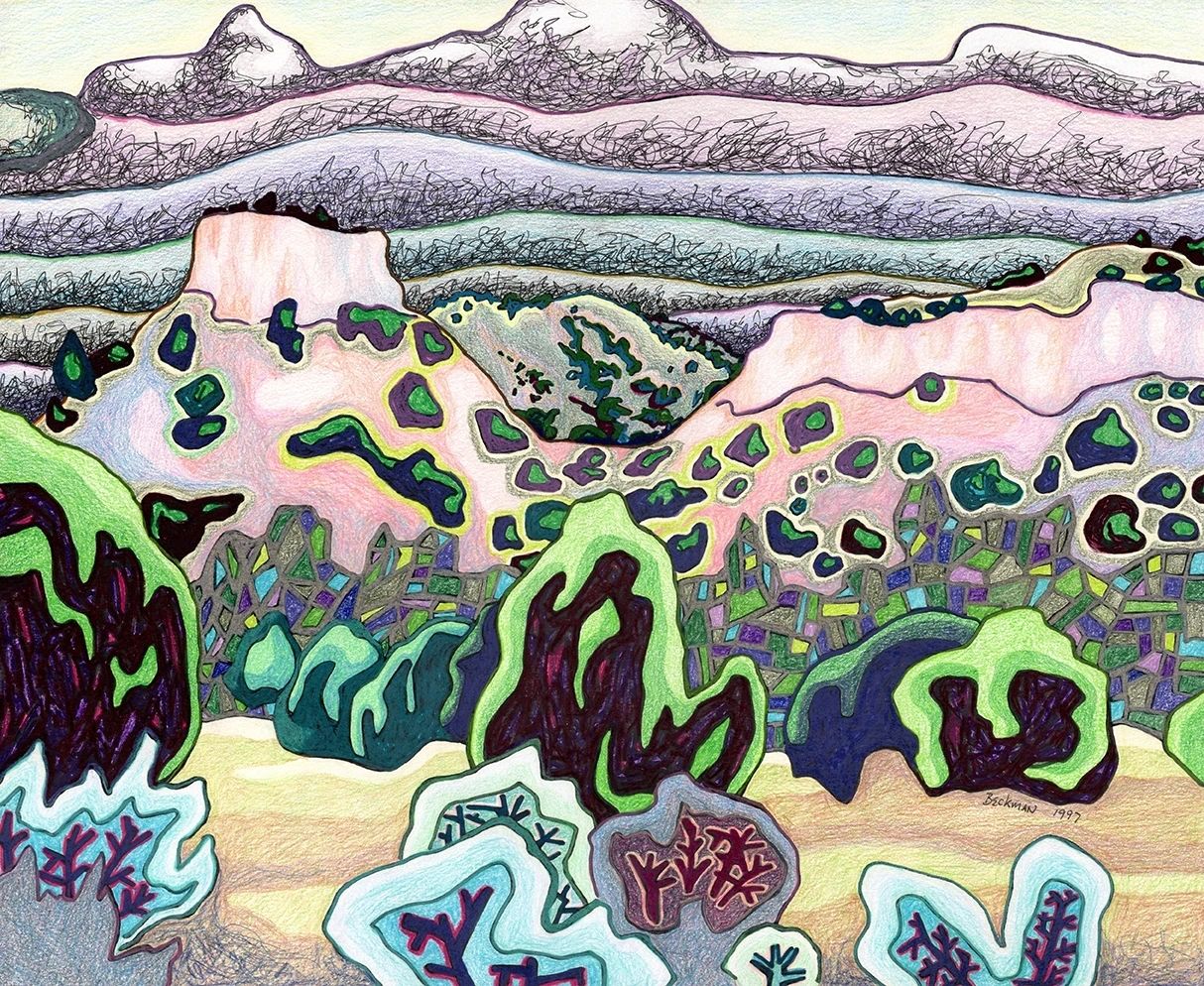 Dale Beckman Gallery | Abstract Landscape Paintings Online USA